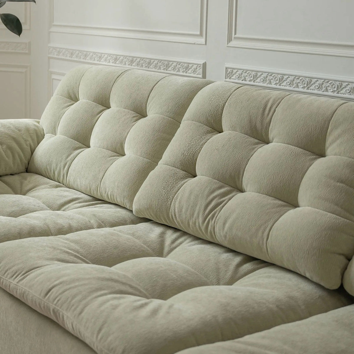 Tiffany Extendable Sofa in Chenille – Marivelle Home